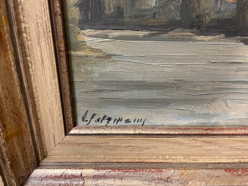 Louis Henri Salzmann | Paysage helvète | MutualArt