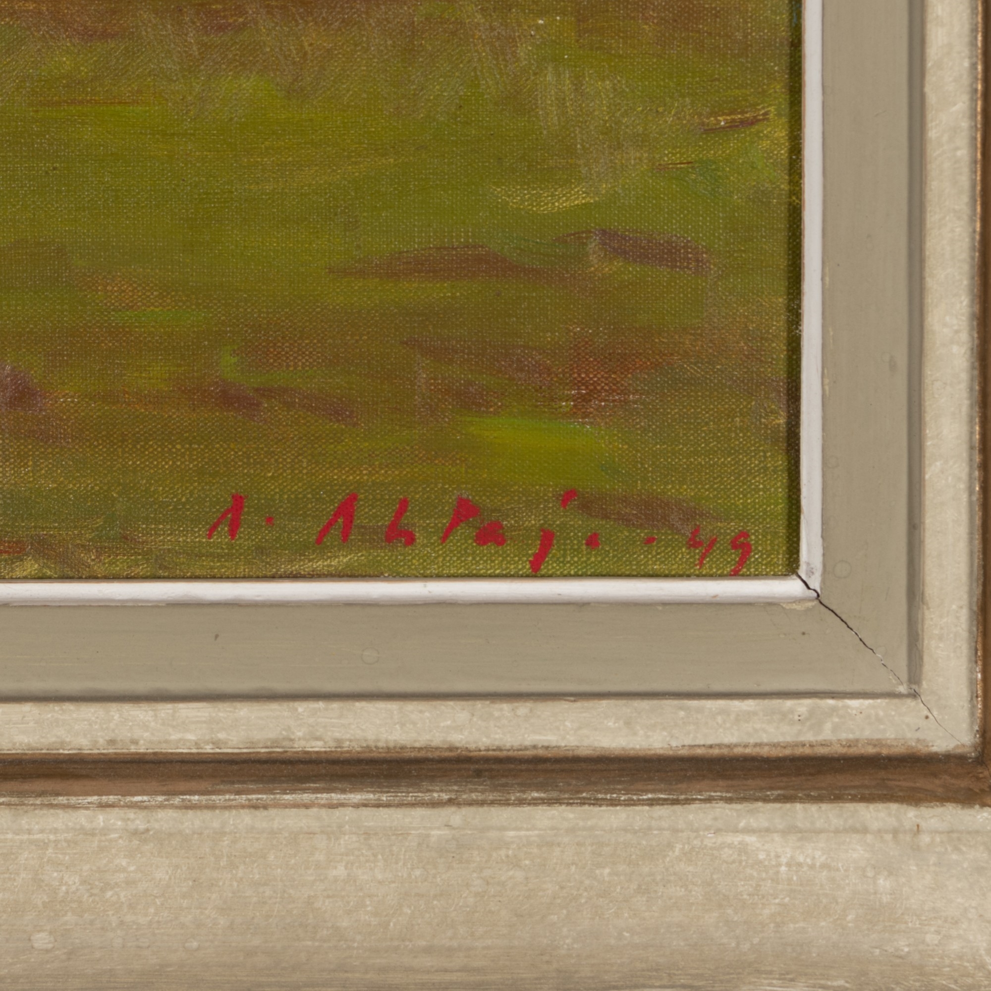 Aarne Ahtaja | Landscape (1949) | MutualArt