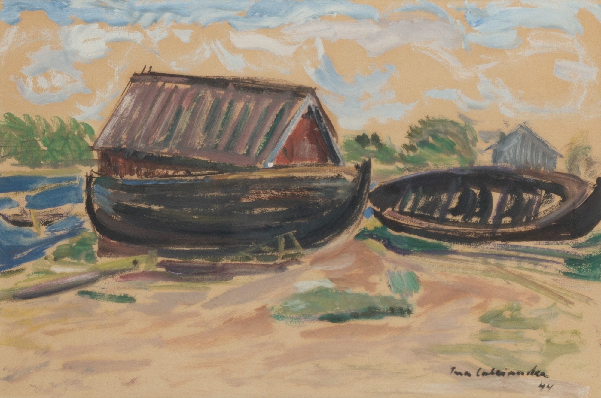 Ina Colliander | sorgens tärnor (1950) | MutualArt