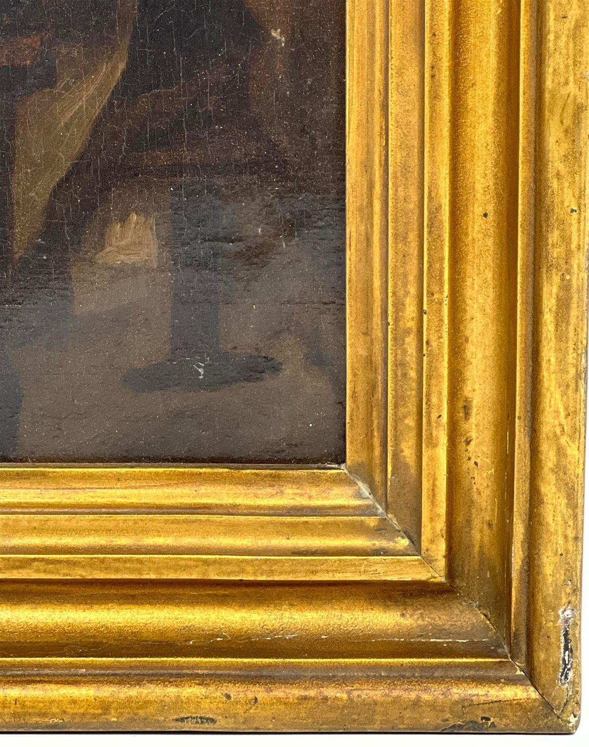 Jules Trayer | Antique Oil Painting on Canvas Attributed to Jules ...