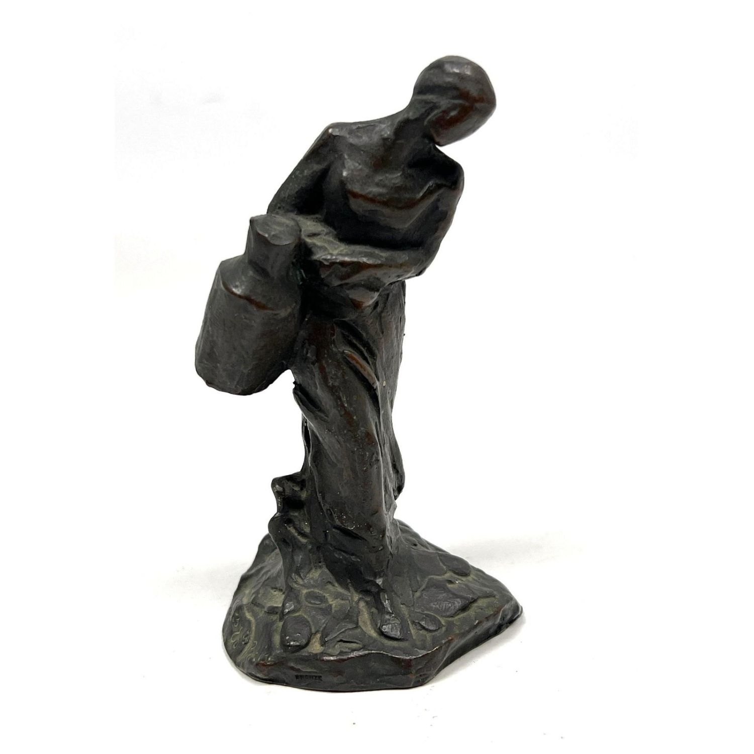 Aimé Jules Dalou | DALOU French Bronze Figure sculpture of Worker ...
