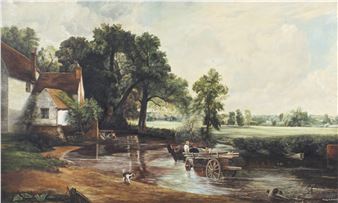 John Constable | The Lock | MutualArt
