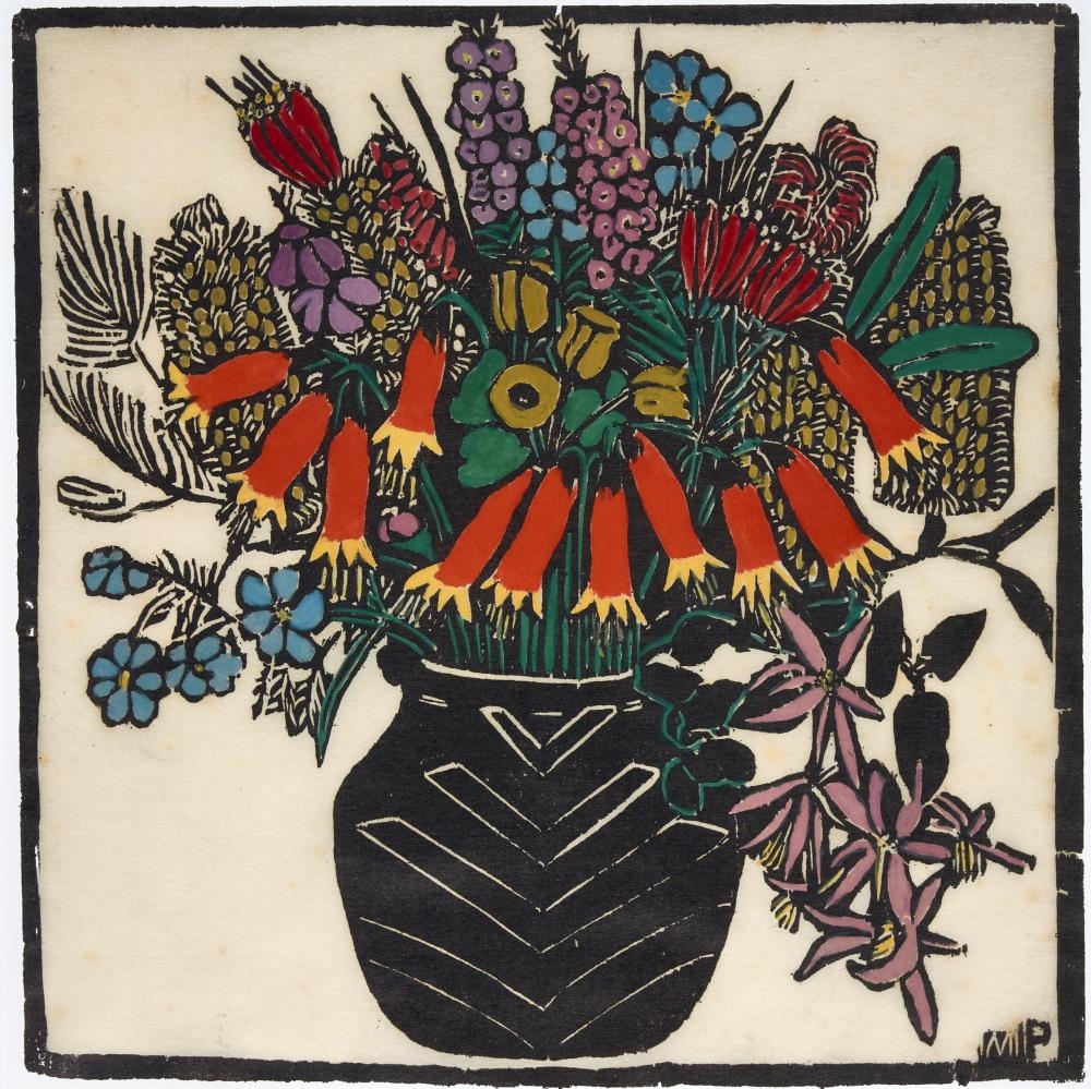 Margaret Preston | NSW Orchids (1925) | MutualArt