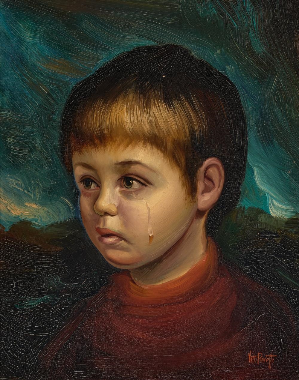 Vitto Rivetti | Crying Boy | MutualArt