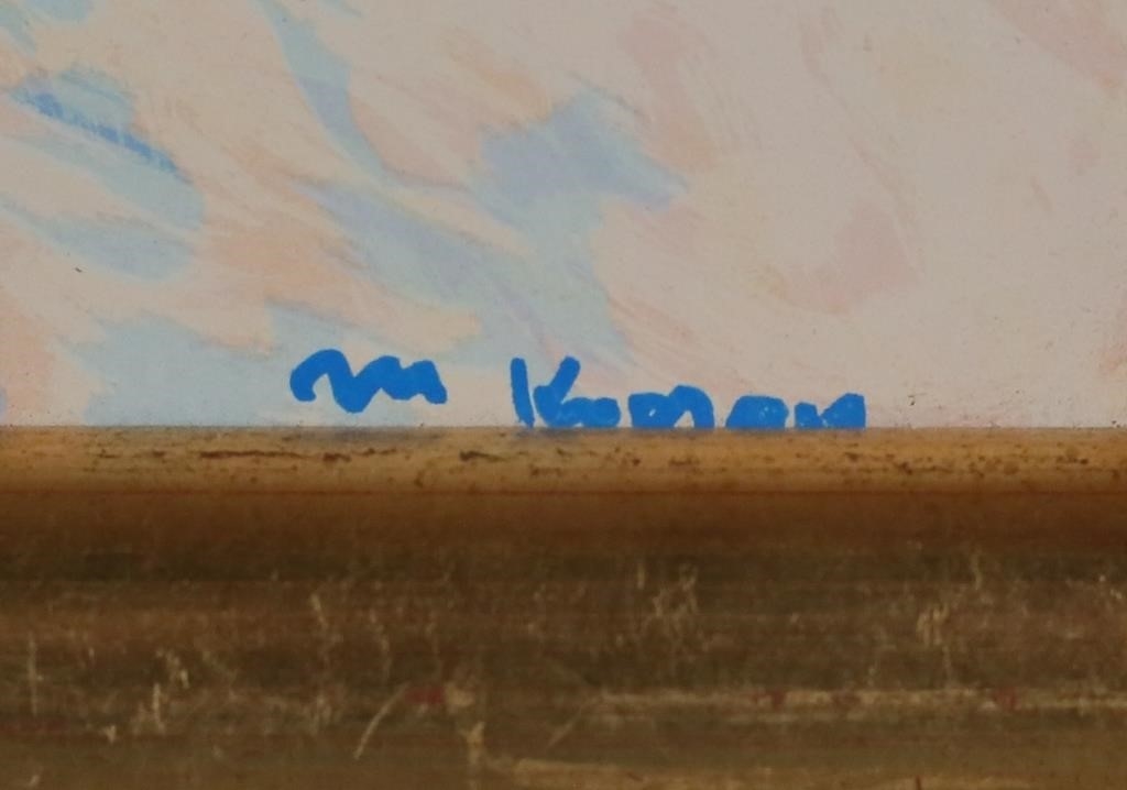 Moisey Kogan | After Moisey Kogan Serigraph Winter Landscape | MutualArt