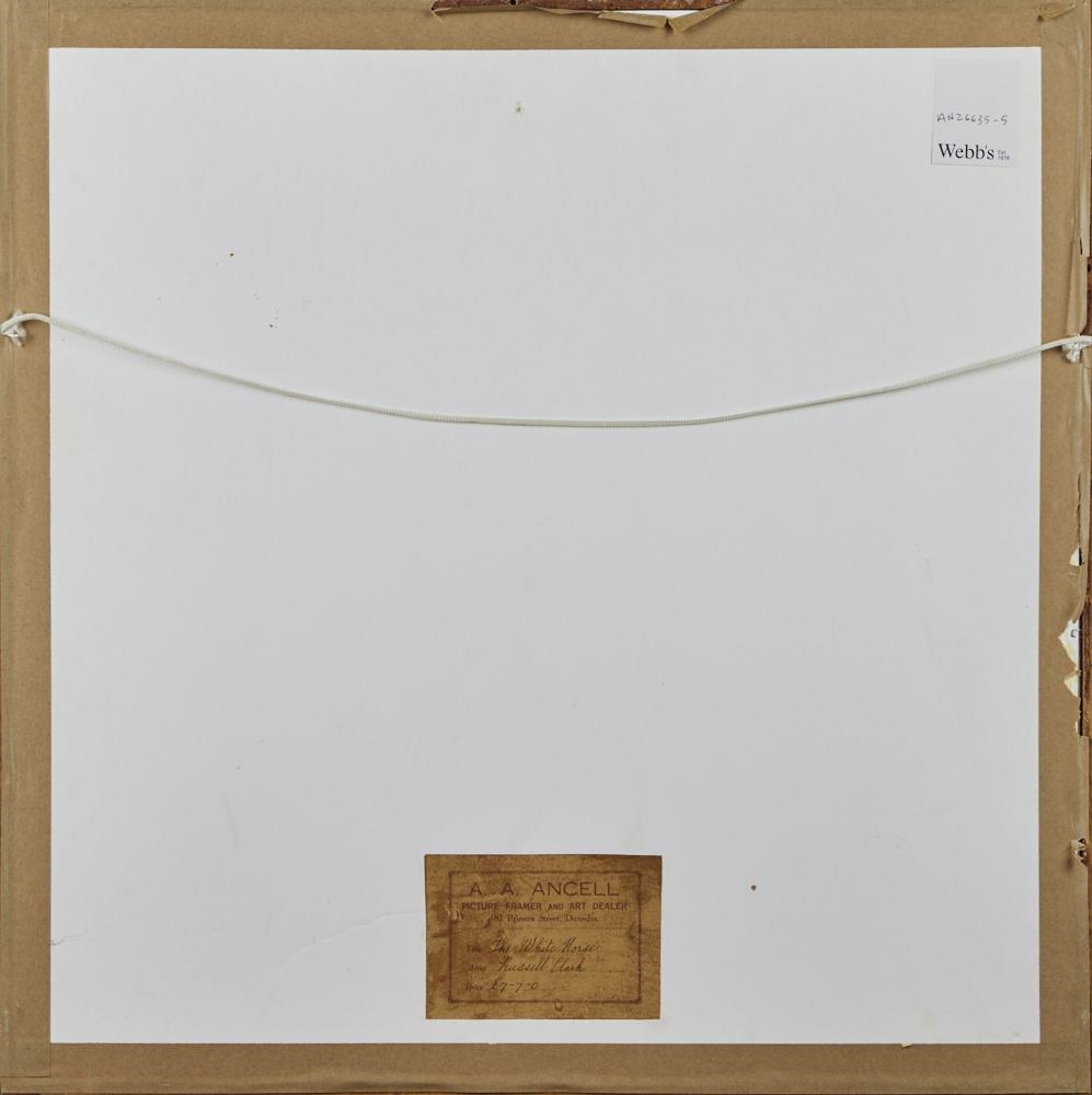 Russell Clark | The White Horse | MutualArt