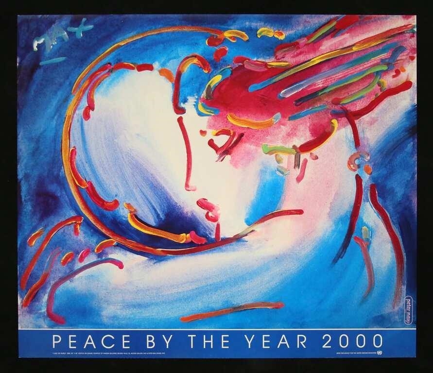 Peter Max | 4 Vintage Peter Max Offset Lithograph Posters (2000 ...