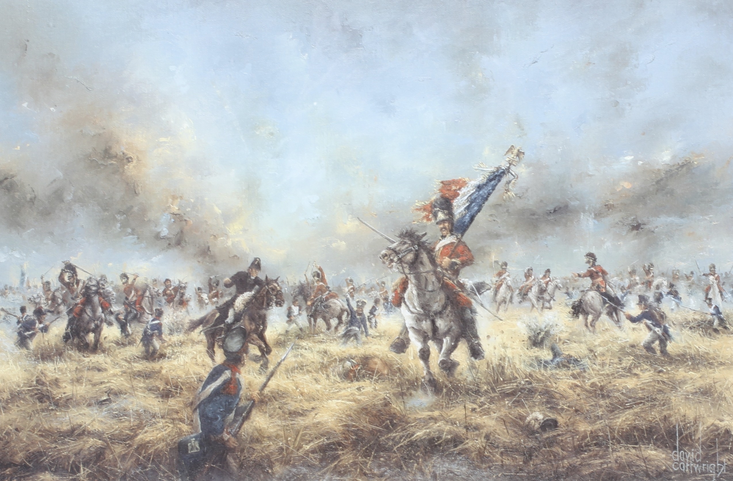 David Cartwright | Three signed, limited edition prints of military ...