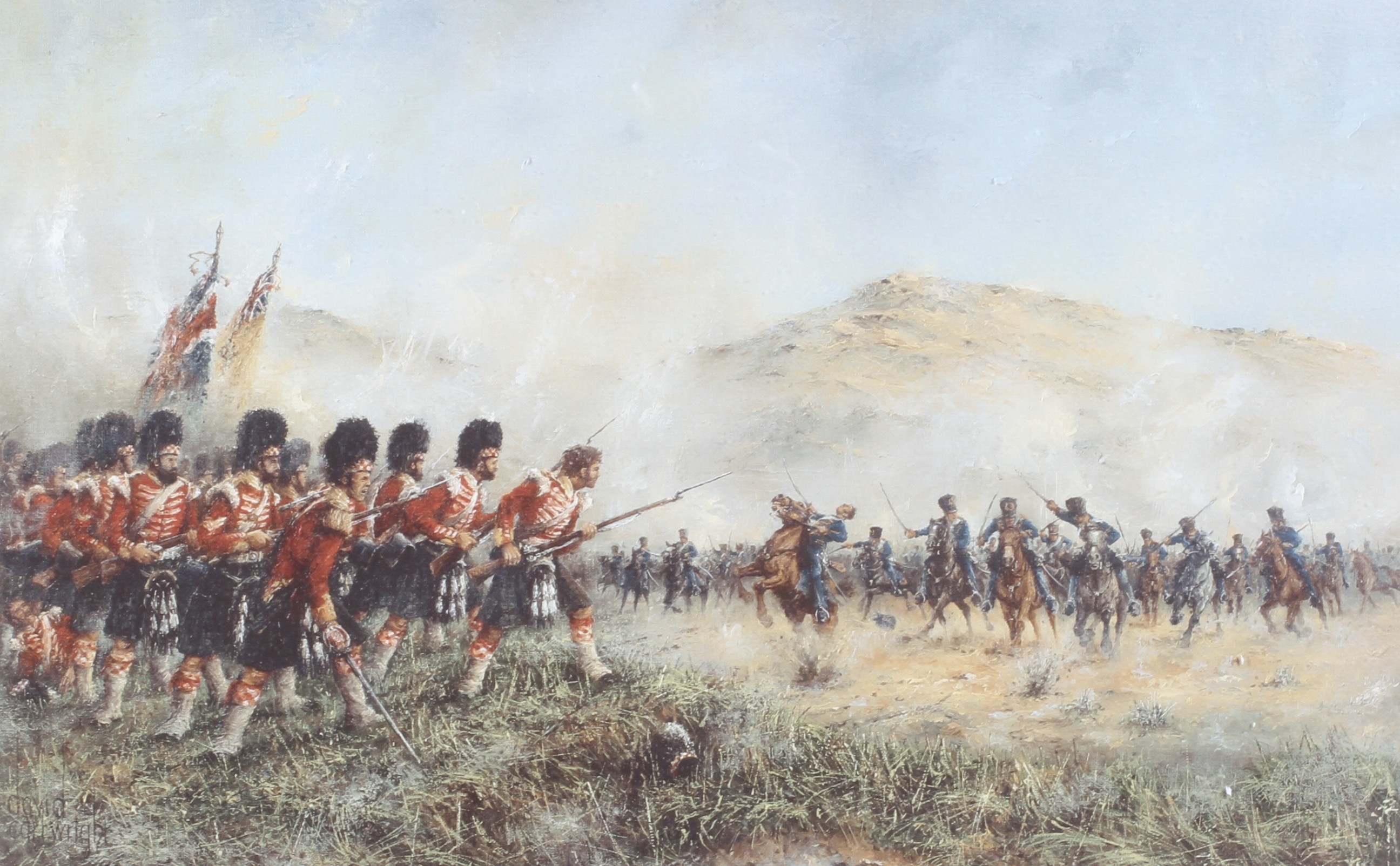 David Cartwright | Three signed, limited edition prints of military ...