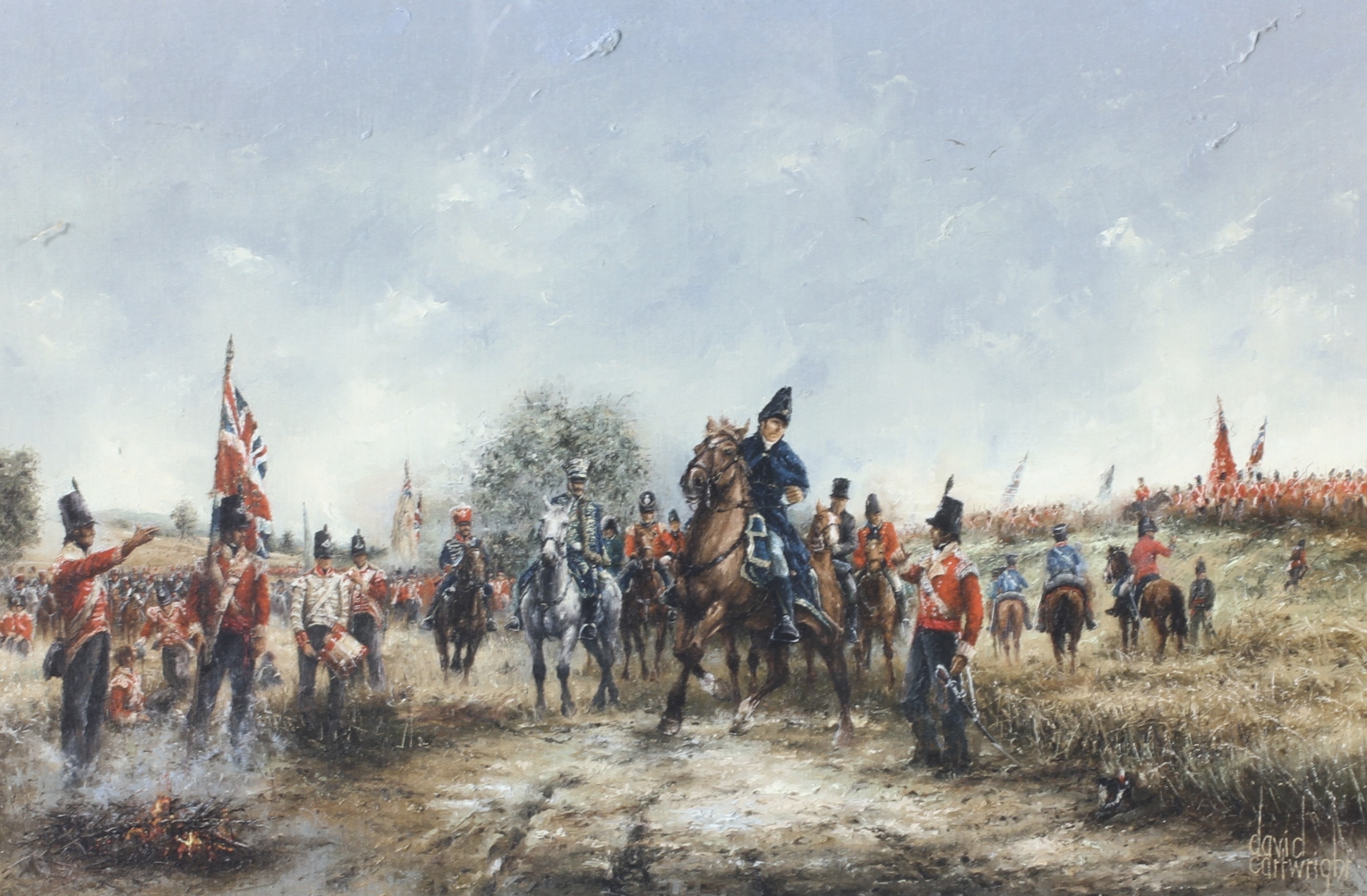 David Cartwright | Three signed, limited edition prints of military ...