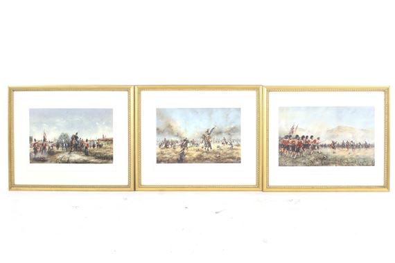 David Cartwright | Three signed, limited edition prints of military ...