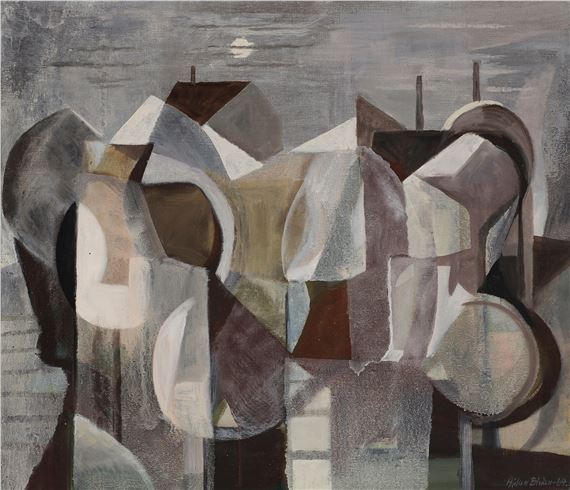 Håkon Bleken | Bylandskap (1964) | MutualArt