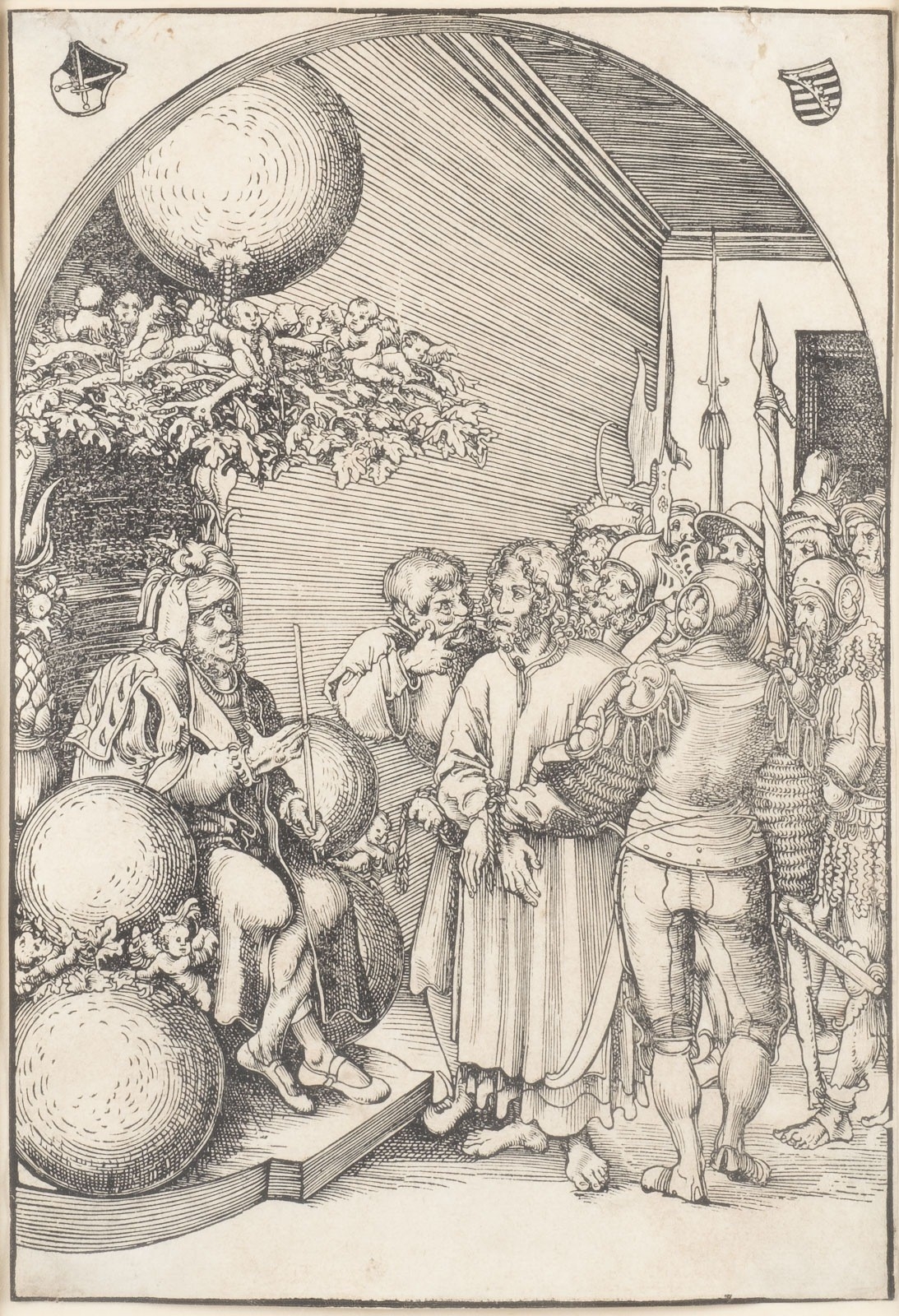 Lucas Cranach the Elder | CHRIST BEFORE HEROD | MutualArt