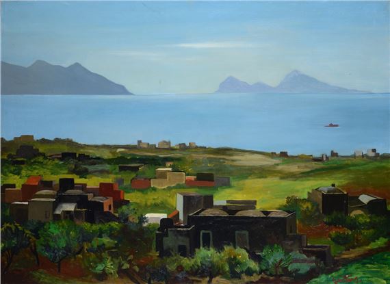 Renato Guttuso | Gulf of Naples, 1952 (1952) | MutualArt