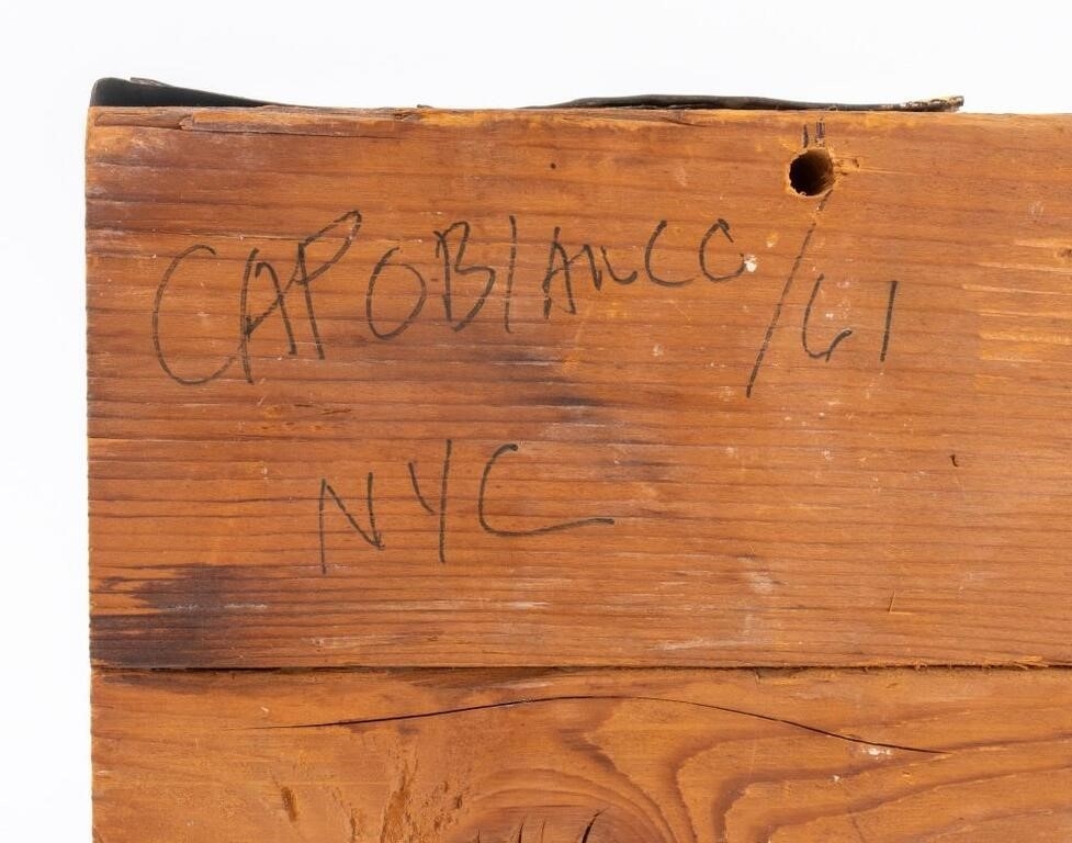 John Chamberlain | Domenick Capobianco Abstract Metal Wall Sculpture ...