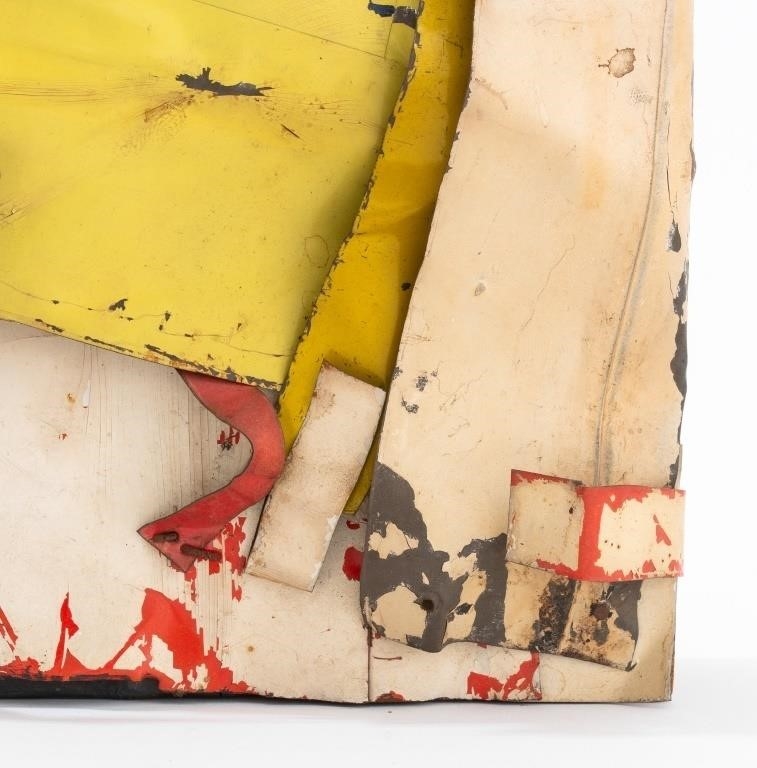 John Chamberlain | Domenick Capobianco Abstract Metal Wall Sculpture ...