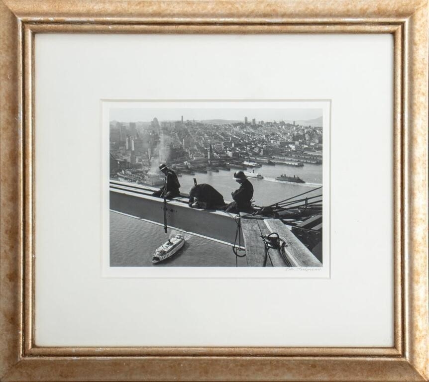 Peter Stackpole | Construction of the Bay Bridge | MutualArt