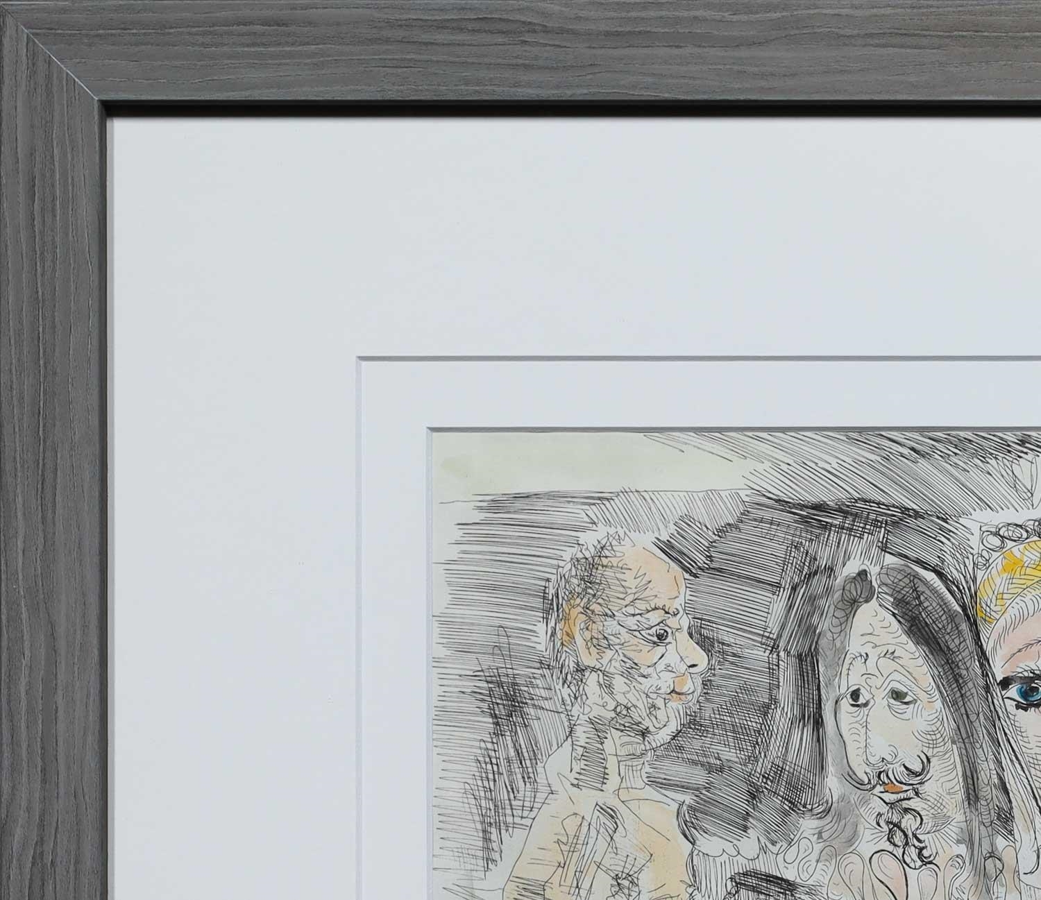 Pablo Picasso | Hand coloured etching | MutualArt
