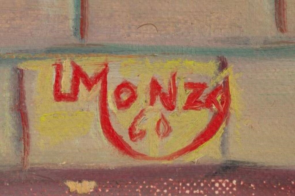 Louis Monza | Pair of Village Scene Paintings, Louis Monza | MutualArt
