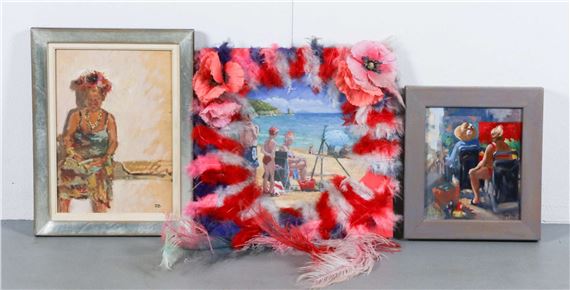 Corry Kooy | Portret van Maya Wildevuur 3x | MutualArt