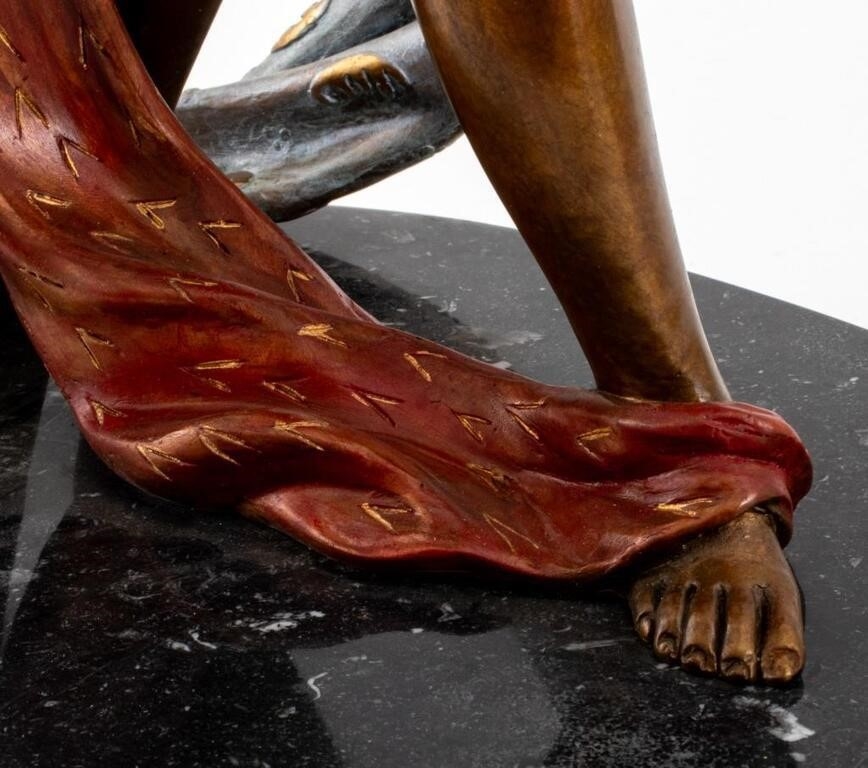 Rosan | Rosan Bacchanal Bronze Sculpture, 1987 (1987) | MutualArt