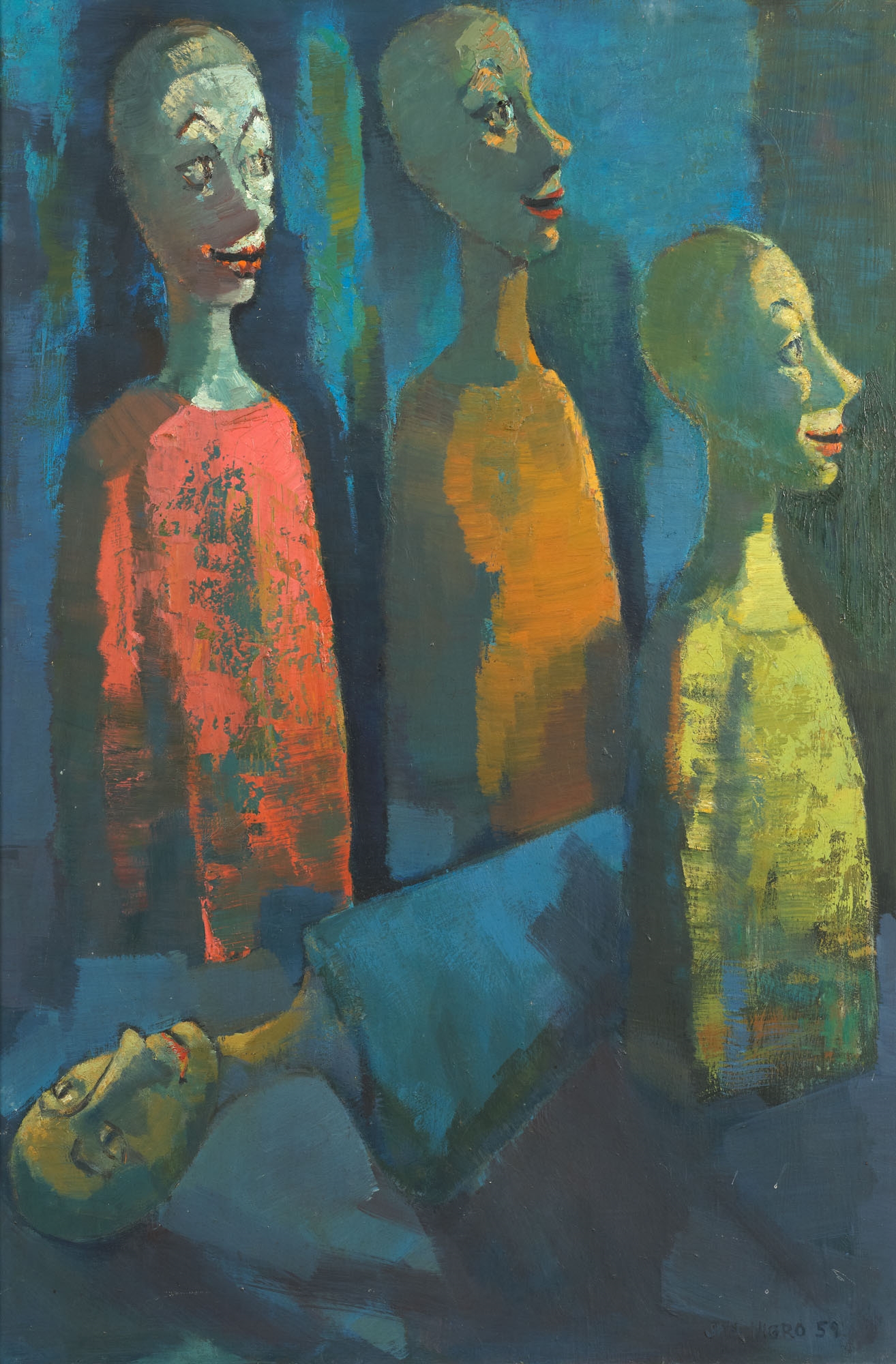 Jan Nigro | Death of a Skittle Clown (1998) | MutualArt