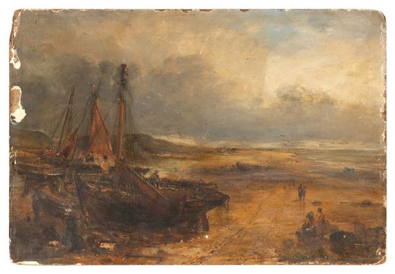 William Bond | On the Welsh Coast (1873) | MutualArt