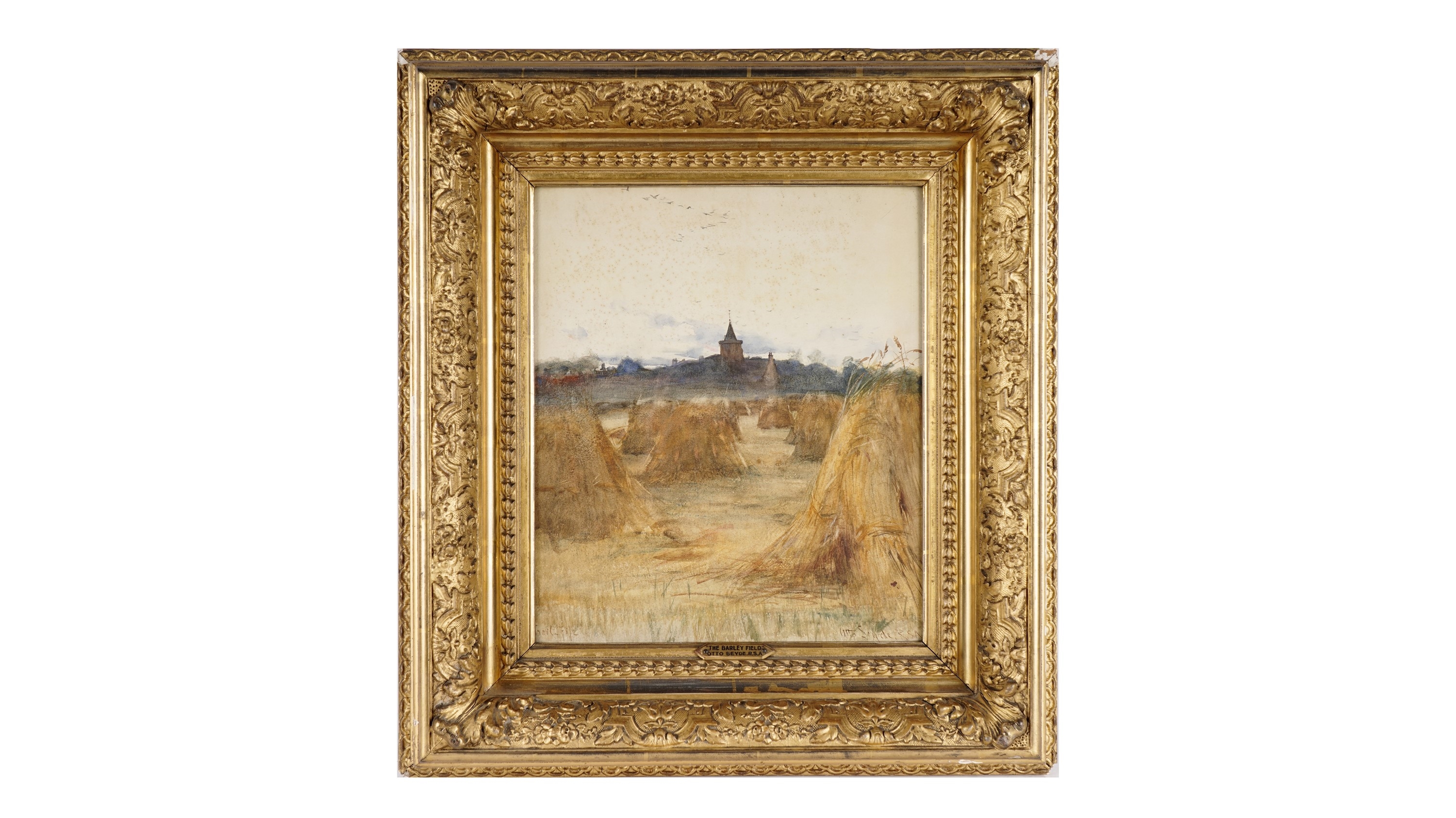 Otto Theodore Leyde | The Barley Field | MutualArt