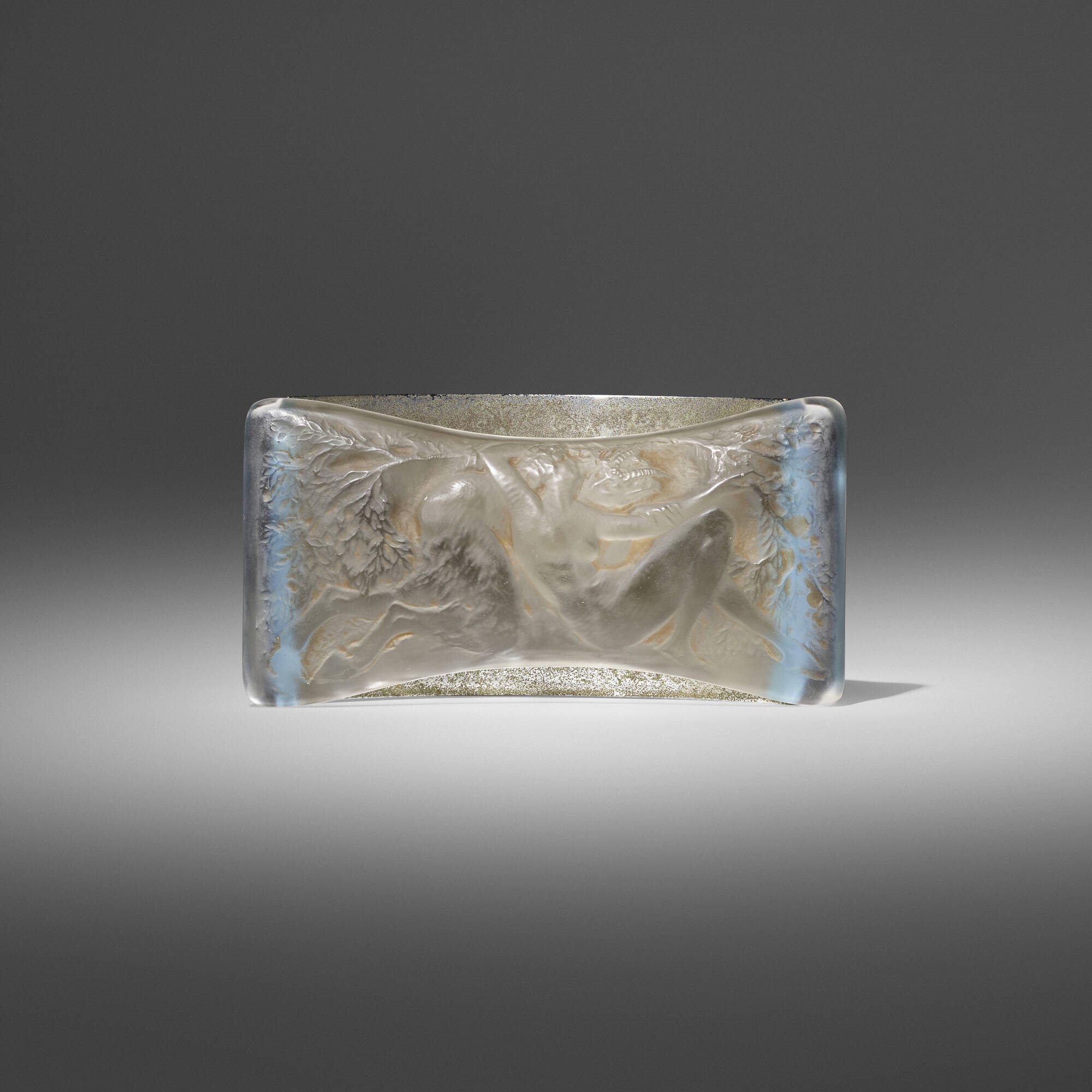 René Lalique | Faune et nymphe blotter, model 153 (Circa 1920) | MutualArt