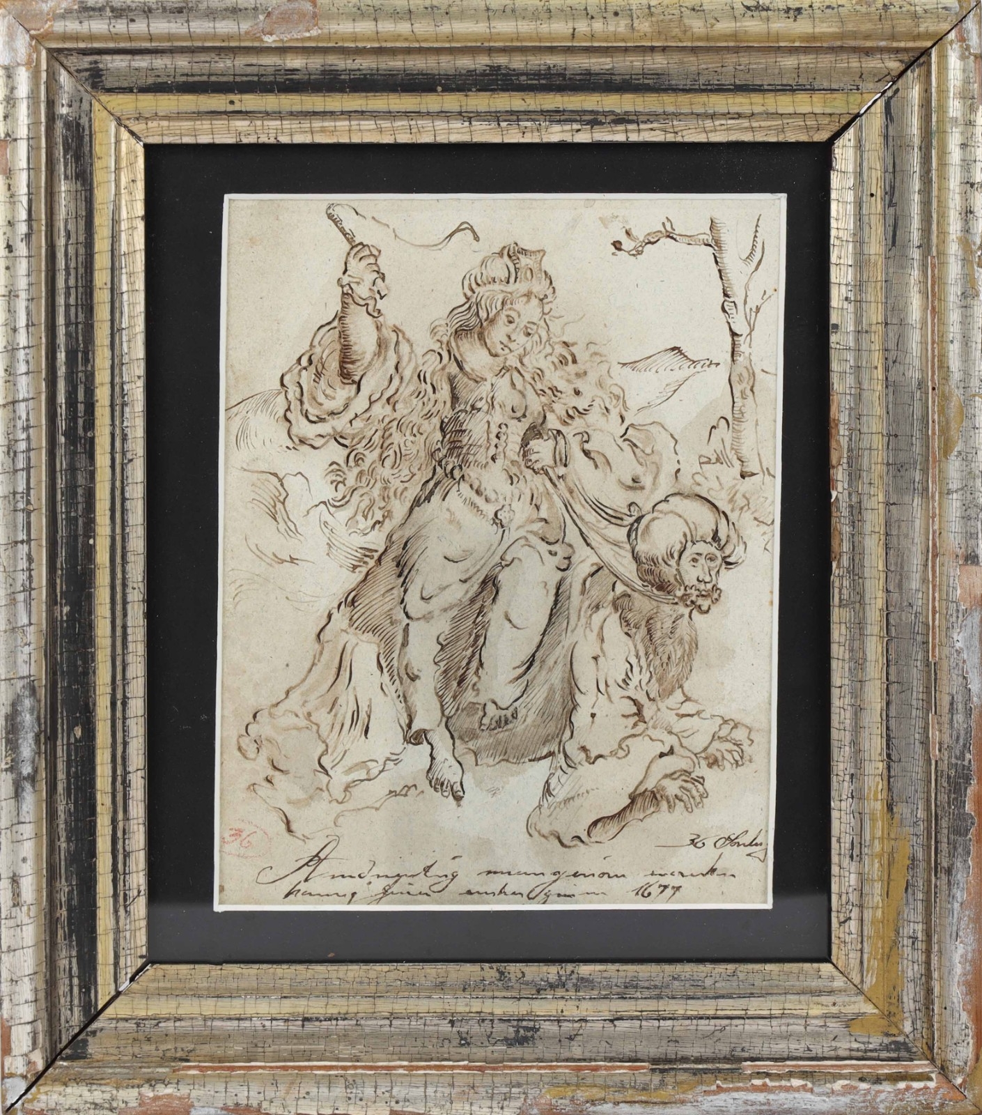 Lucas Van Leyden | Fyllis and Aristotle (18th Century) | MutualArt