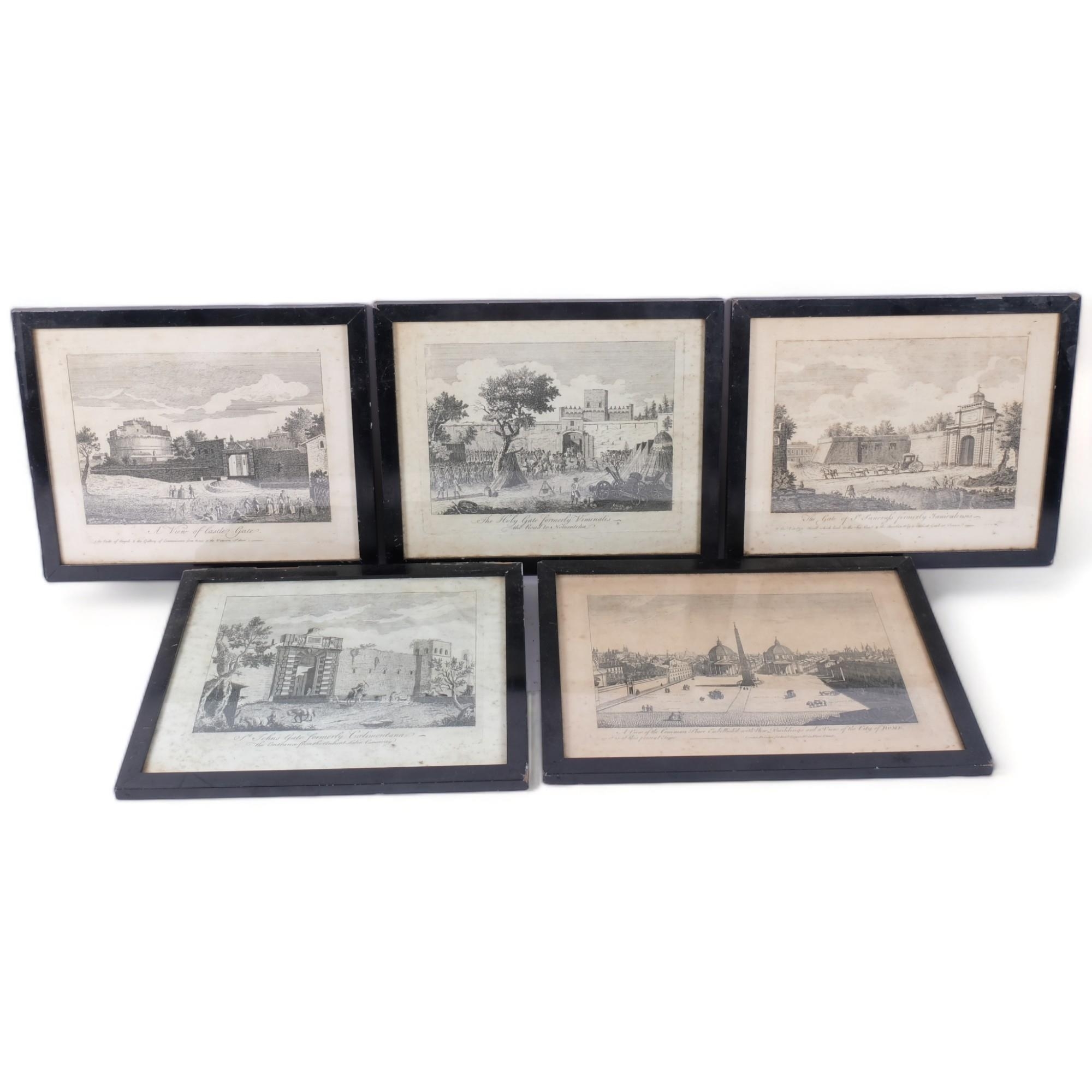 Robert Sayer | depicting the Gates of Rome | MutualArt