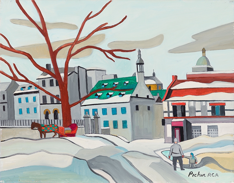 Claude Picher | Parc, Québec: Old Place of Quebec (1995) | MutualArt