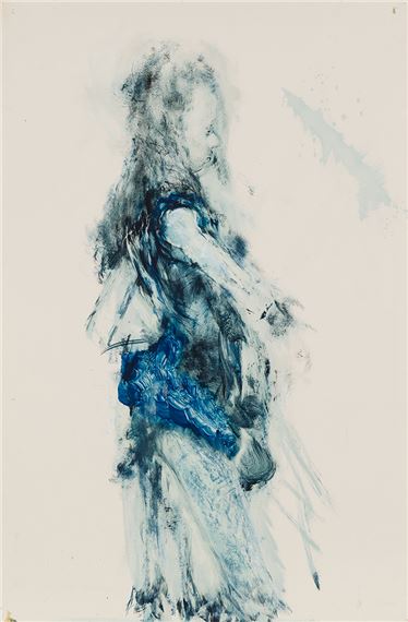 Angela Grossmann | Blue Sketch 2 | MutualArt