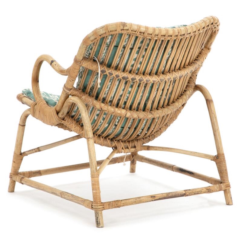 Flemming Lassen | A cane and wicker easy chair | MutualArt