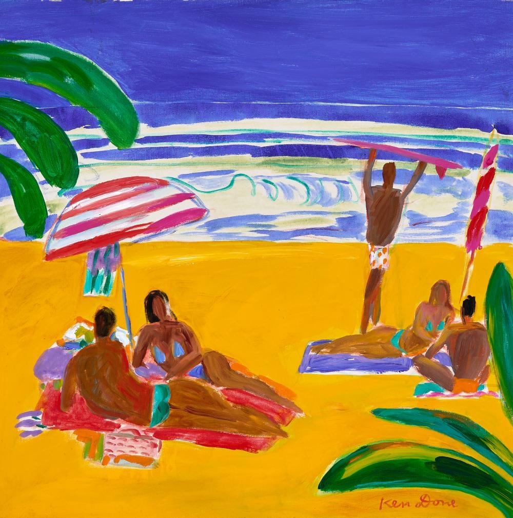 Ken Done | Frangipani | MutualArt