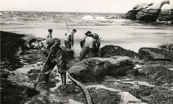 Claude Dityvon | Oil slick after the sinking of the Torrey Canyon on ...