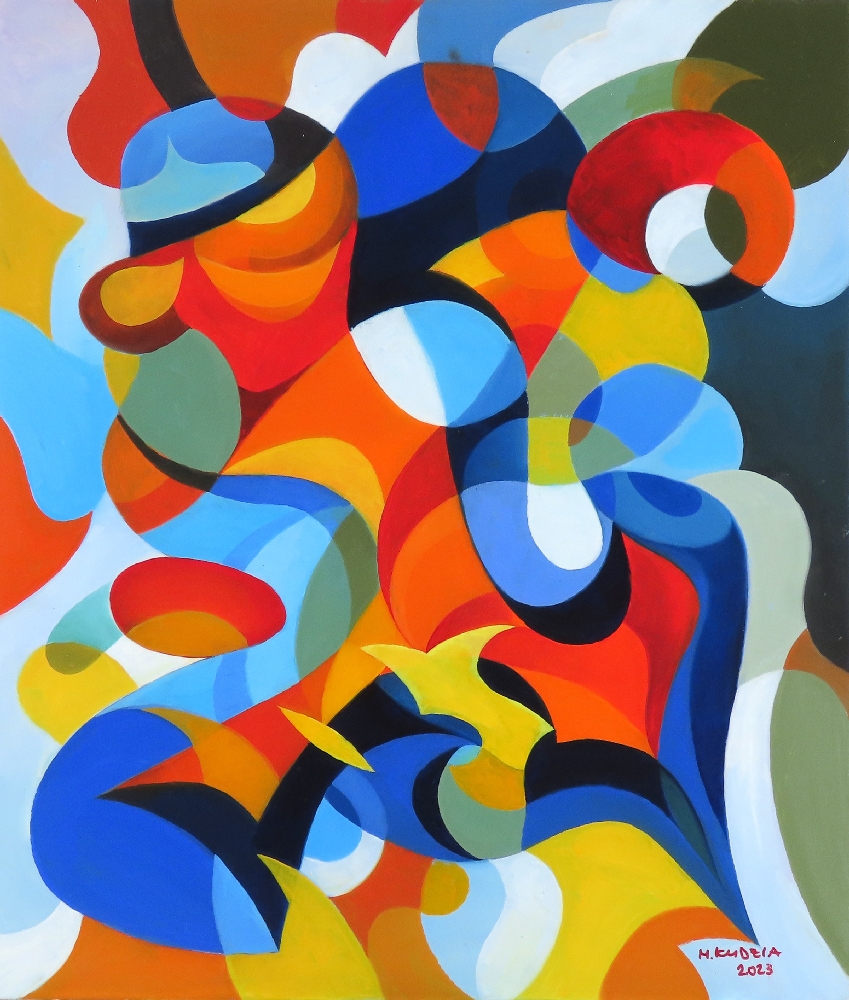 Miroslav Kudzia | Farebné variácie IV (2023) | MutualArt