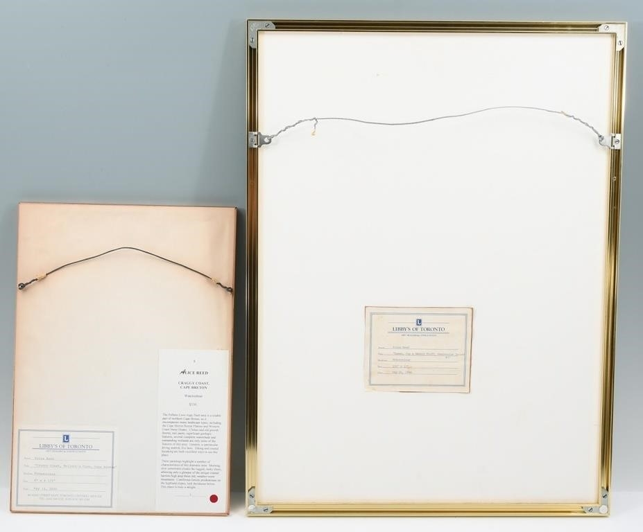 Alice Reed | TWO ALICE REED CANADIAN PAINTINGS (2000) | MutualArt