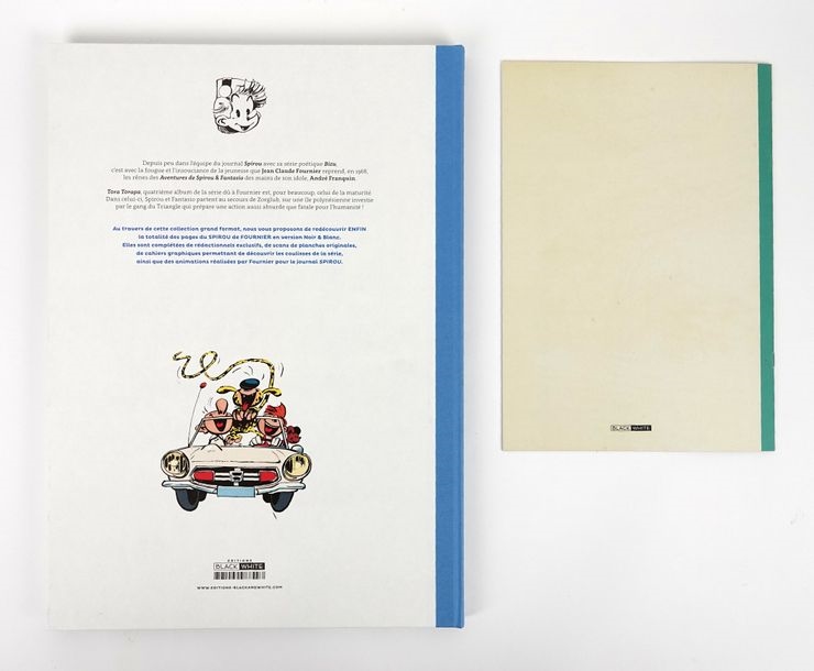 Jean-Claude Fournier | FOURNIER Spirou and Fantasio Head print from the ...