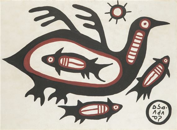 Norval Morrisseau | THE FAMILY | MutualArt