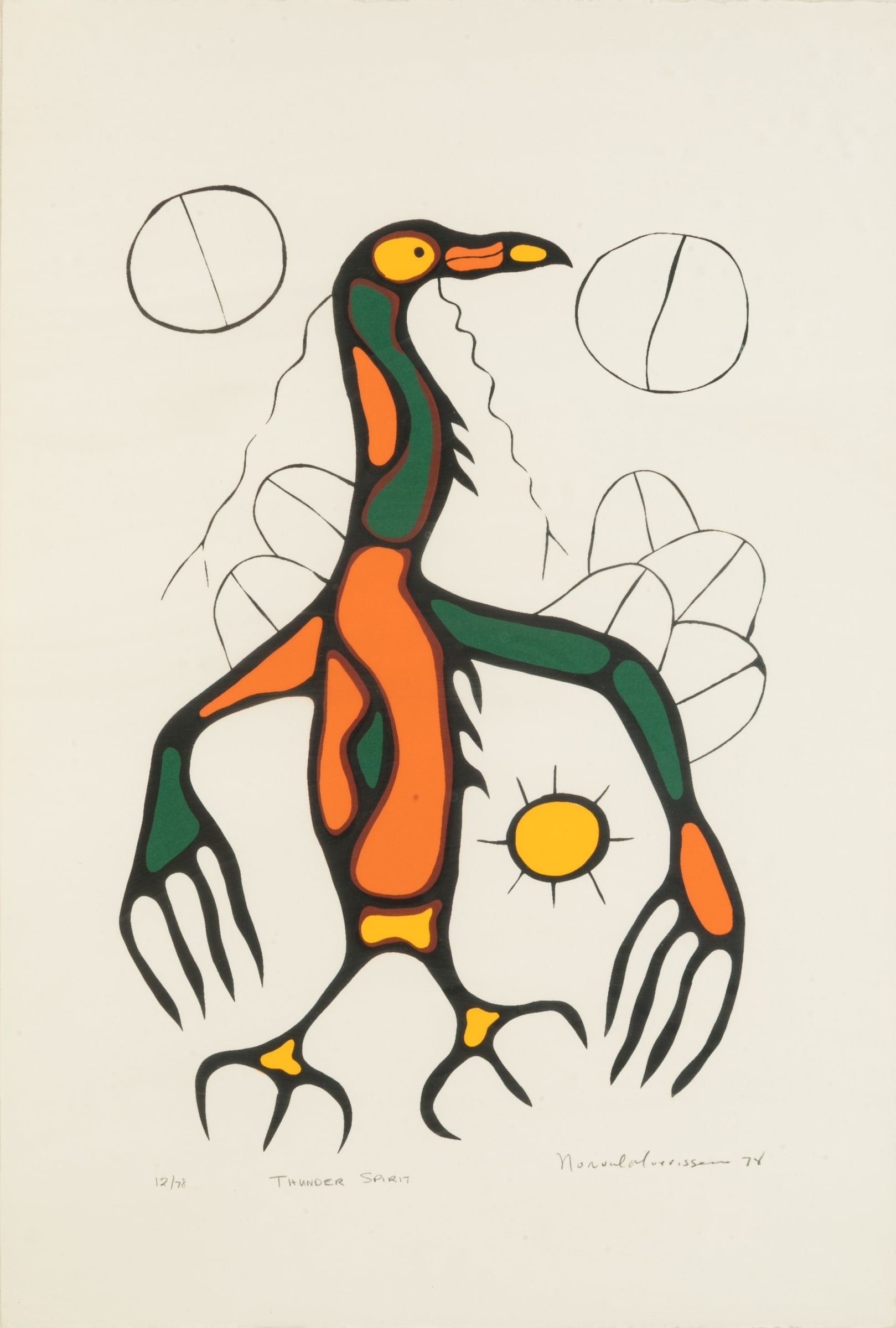Norval Morrisseau | THE FAMILY | MutualArt