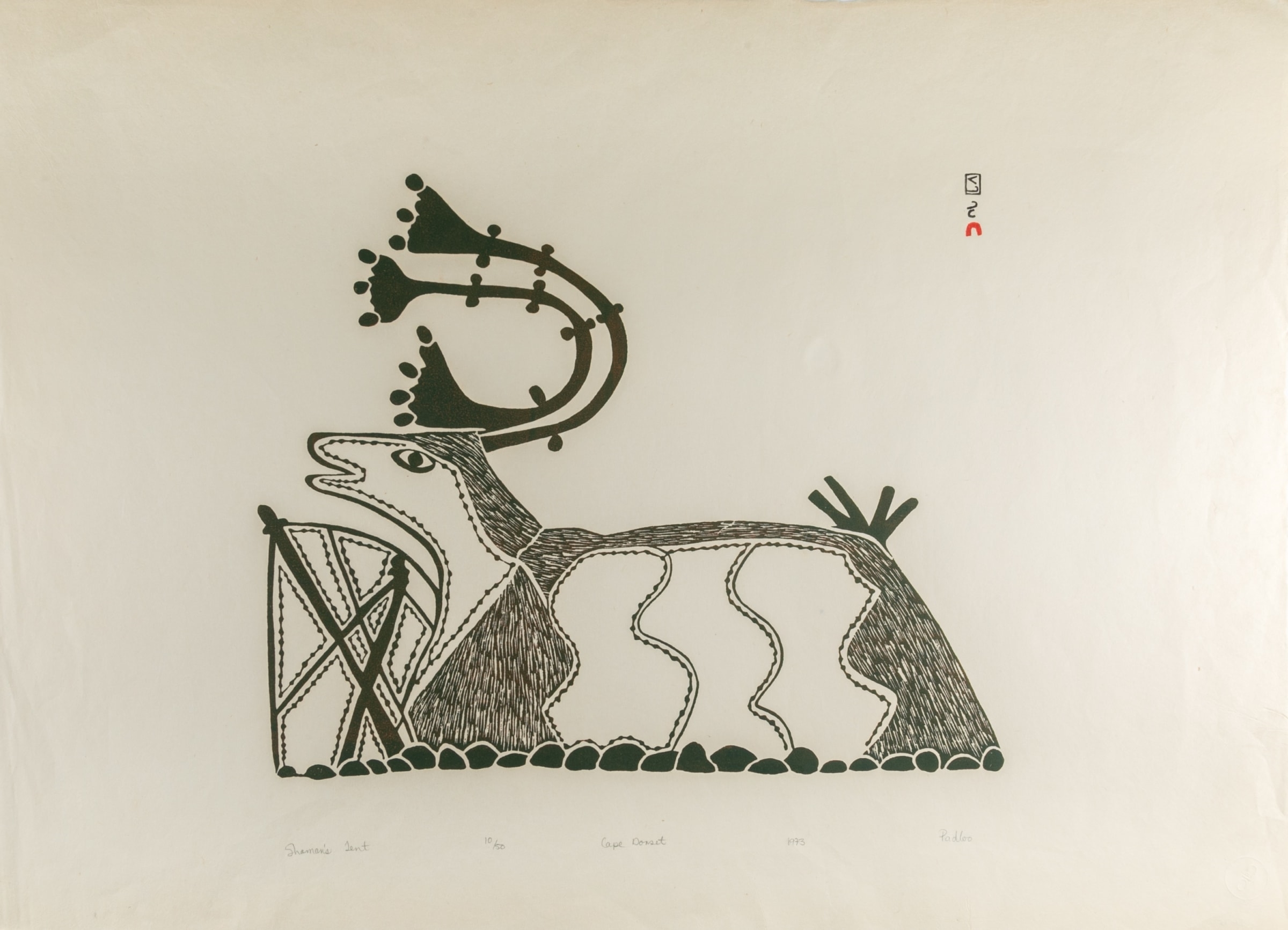 Pudlo Pudlat | Shaman's Tent (1951 - 1973) | MutualArt