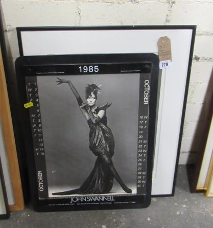John Swannell | JOHN SWANNELL SIGNED PHOTO AND CALENDAR | MutualArt