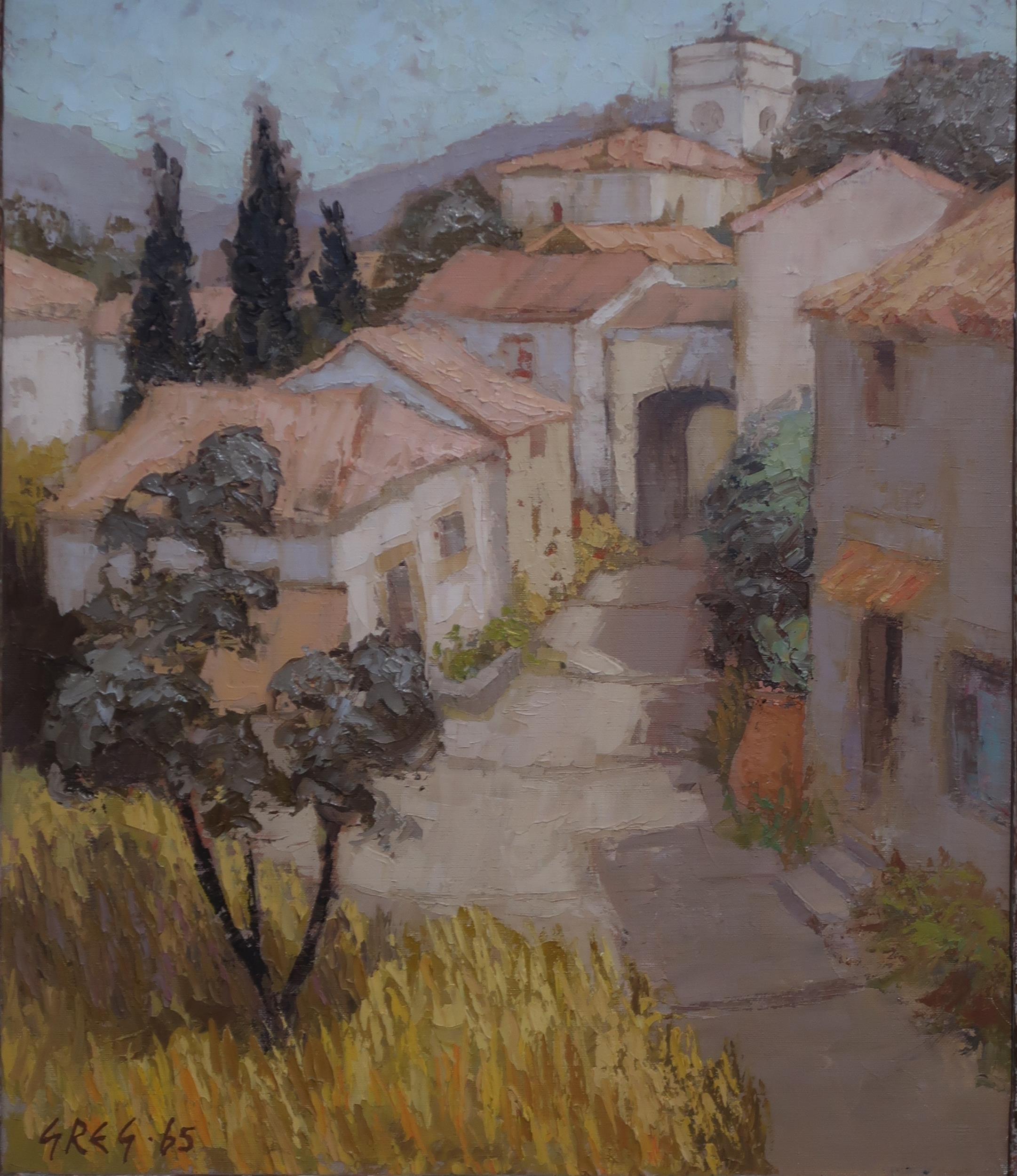 Ronald Greg | SUMMER AFTERNOON, PROVENCE (1965) | MutualArt