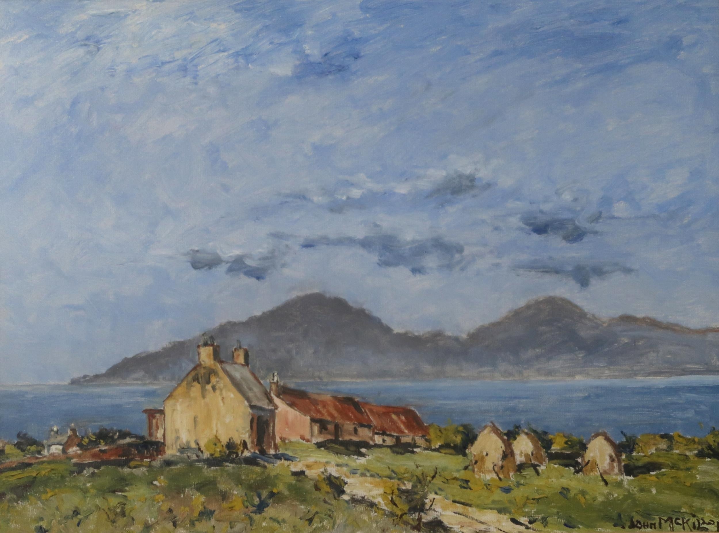 John Mackillop | THE CROFT HOUSE, ISLE OF IONA (19th Century) | MutualArt