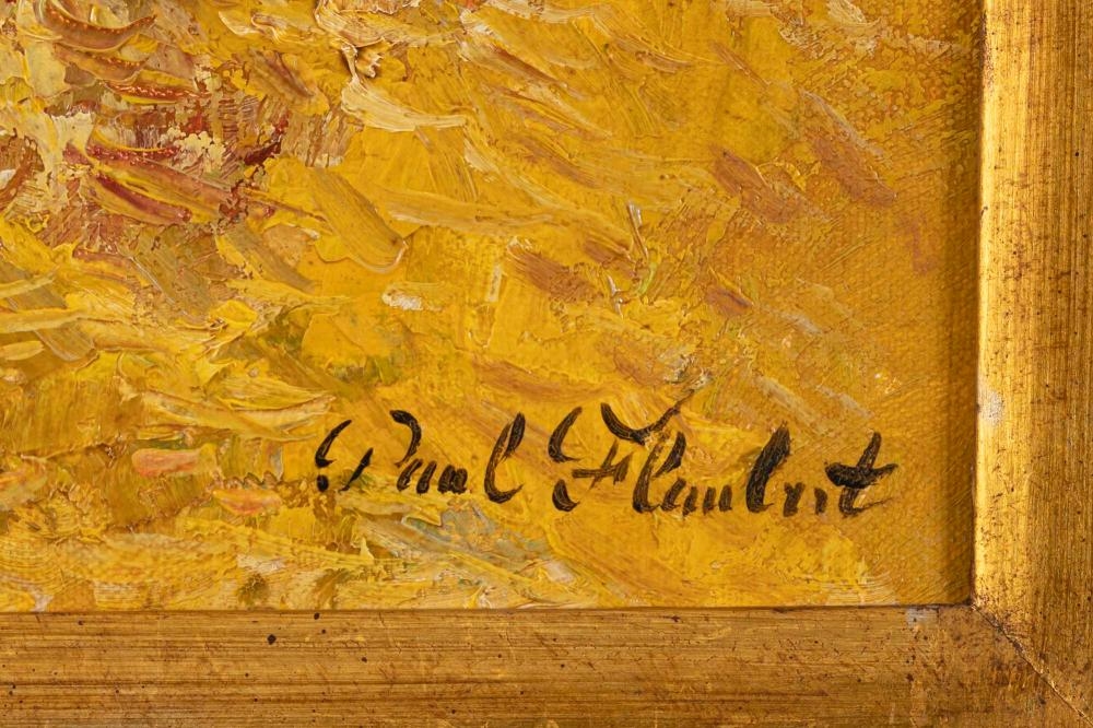 Paul Flaubert | Paisagem de rio | MutualArt