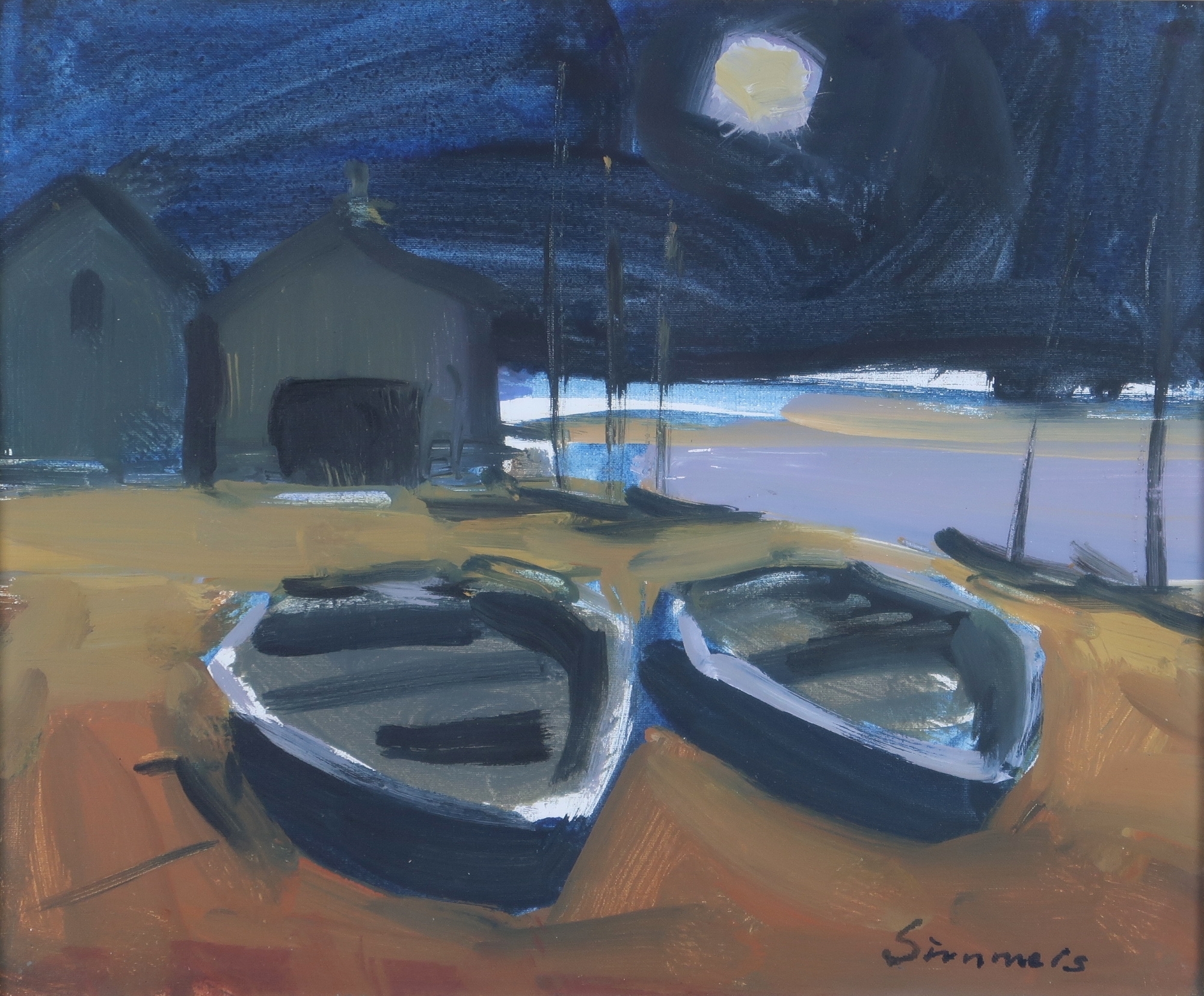 Connie Simmers | CONNIE SIMMERS TWO DINGHIES (1995) | MutualArt