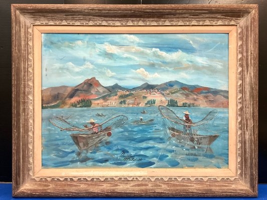 Bruce Mitchell | Bruce Mitchell Framed Watercolor | MutualArt