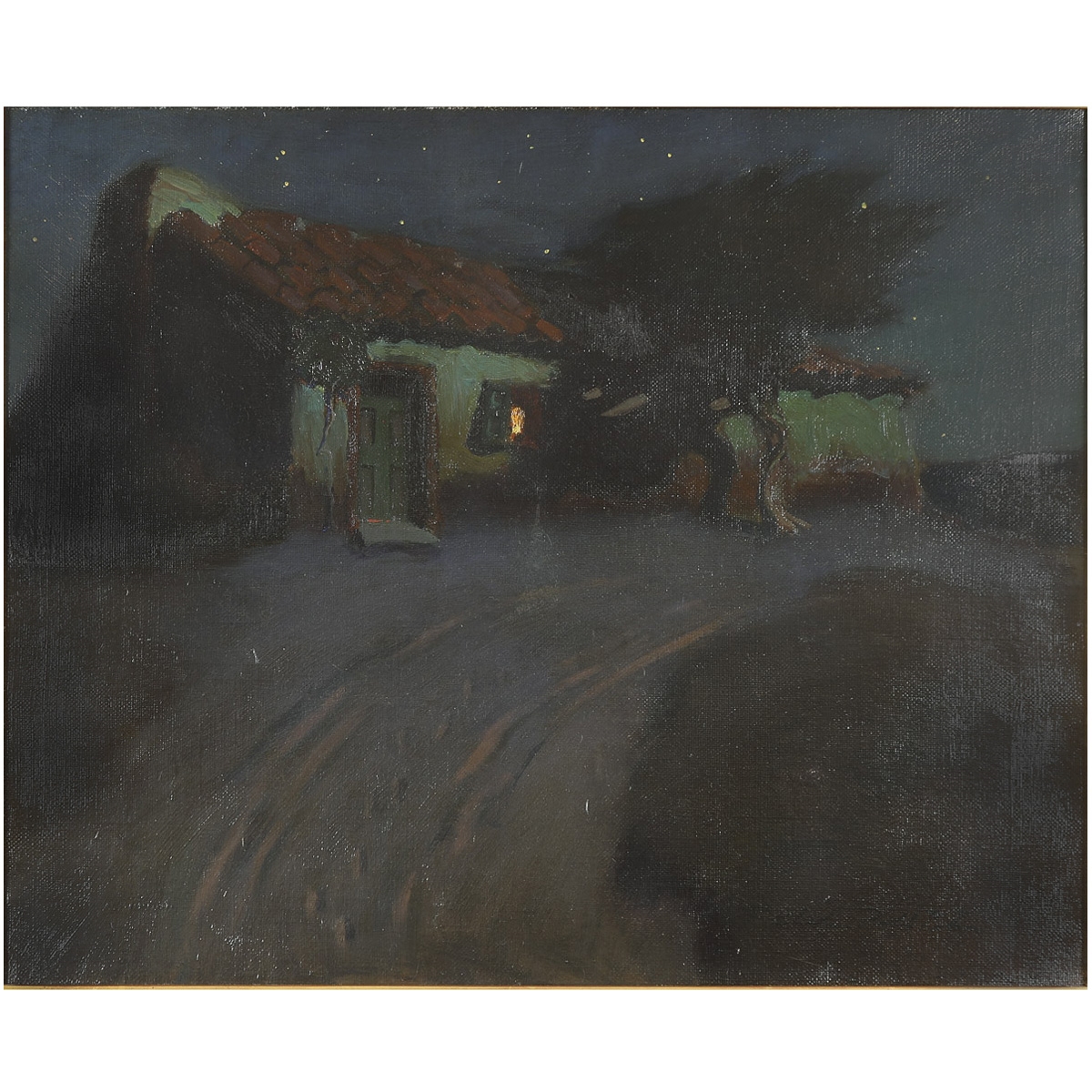 Charles Rollo Peters | Landscape with Windmill | MutualArt