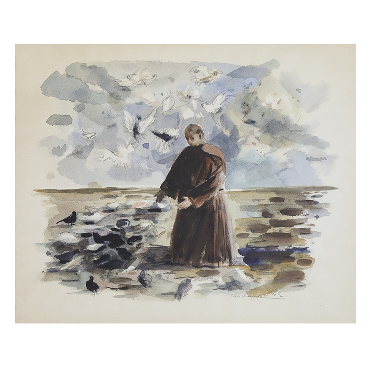 Wayne Thiebaud | Tie Window | MutualArt